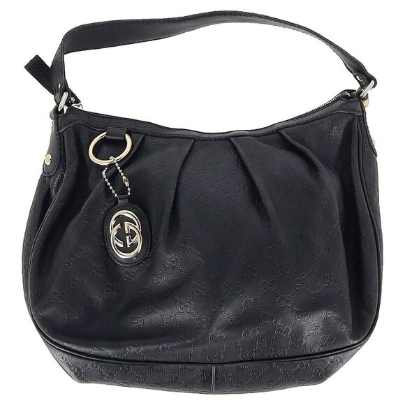 Gucci | Bags | Gucci Sukey Guccissima Hobo Shoulder Bag In Black ...